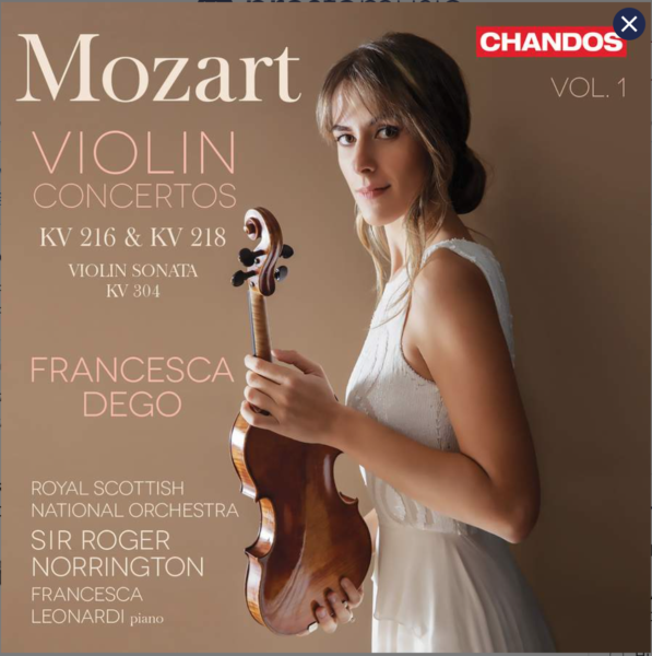 RSNO, Francesca Dego - Mozart: Violin Concertos Nos. 3 & 4 | Album